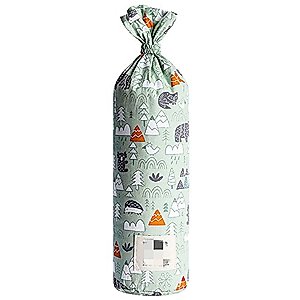 RUIXIA Baby Anti Roll Side Sleep Pillow Soft Cotton Buckwheat Neck Support Toddler Positioning Back Cushion Accompany Sleeping for Unisex Infants Comfy Bedding Bolster Positioner,Green,24x11cm