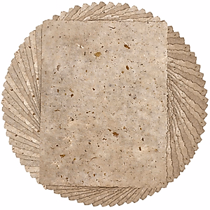 Geyee 50 Pcs 8.5 x 11 Inches Mulberry Rice Paper, Handmade Decoupage Paper Sheets Craft Vintage Washi Carfts DIY Painting for Kids Adults Calligraphy Drawing Writing Scrapbooking Art Supplies