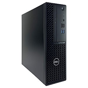 Dell OptiPlex 3080 SFF Small Form Factor Desktop Computer - 10th Gen Intel Core i5-10500 6-Core up to 4.50 GHz CPU, 8GB DDR4 Memory, 256GB SSD + 4TB HDD, Intel UHD Graphics 630, DVD Writer, Win10 Pro