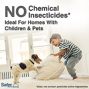 Safer Home SH502 Indoor Plug-in Fly Trap & Safer Home SH503 Fly Trap Refill Pack of Glue Cards for SH502 Indoor Fly Trap – 3 Pack