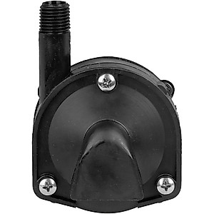 Little Giant PE-1H-PW 115 Volt, 1/125 HP, 170 GPH Epoxy Encapsulated Small Submersible Direct Drive Pump with Hooded Volute and Flow Control Valve, 6-Feet Cord, Black, 566604