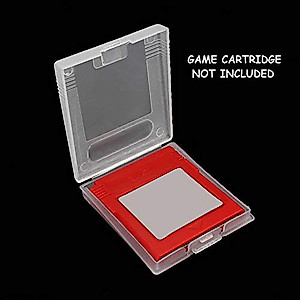 12 pcs Gameboy Color Game Case for GBC GB GBP Cartridge Holder Accessories Storage Dust Cover Case
