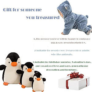 CHELEI2019 11" Stuffed Penguin Plush Hug Pillow,Baby Penguin Stuffed Animal Gifts for Kids