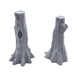 EnderToys Swamp Tree Trunks & Logs, 3D Printed Tabletop RPG Scenery and Wargame Terrain for 28mm Miniatures