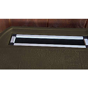 RTS Home Accents 50-Gallon Rain Water Collection Barrel with Brass Spigot, Brown