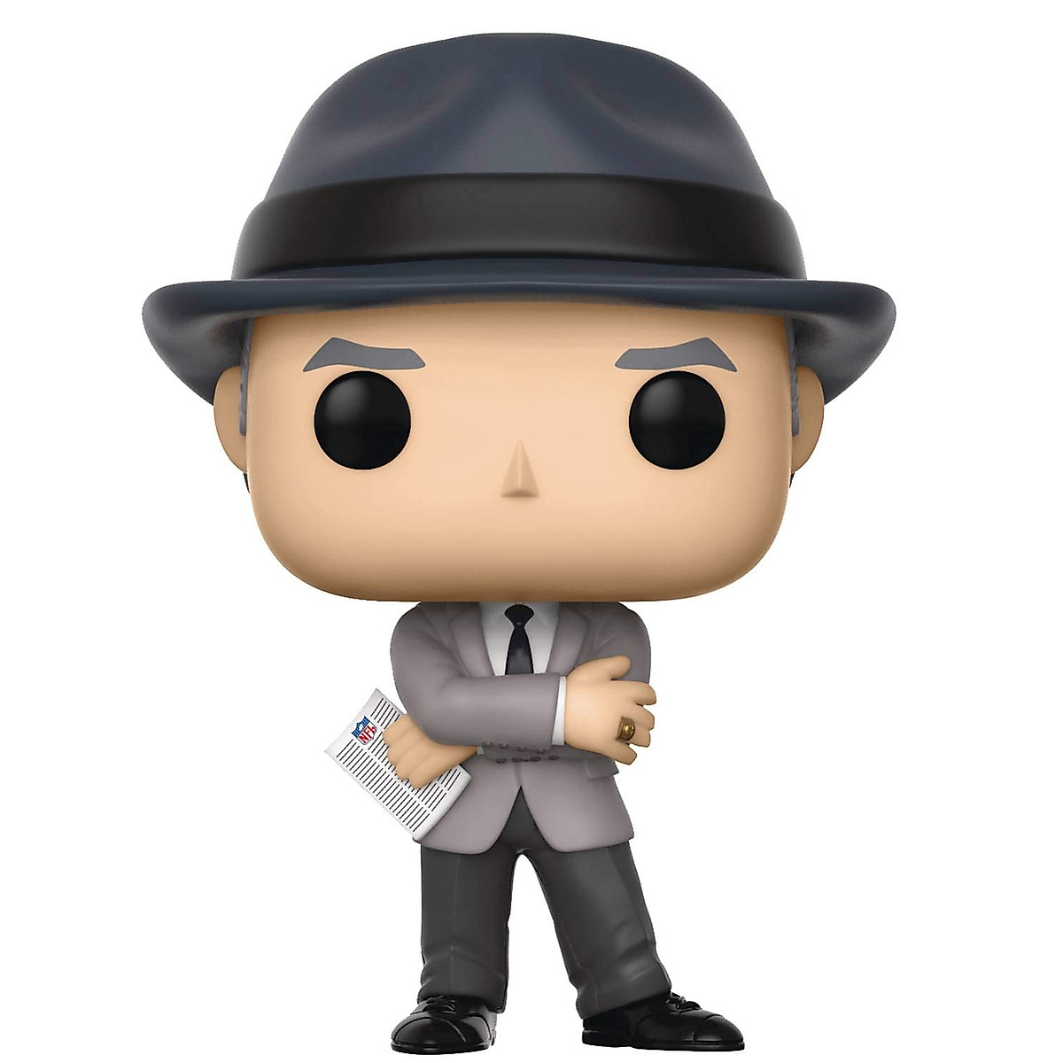 POP Football: Sports Legends - Tom Landry (Cowboys Coach) Funko Vinyl Figure (Bundled with Compatible Box Protector Case)