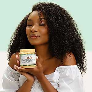 Originals By Africa's Best Hair Mayonnaise Conditioner – 2 Pack (15 oz Jars) – Enriched with Herbal Extracts, Egg Protein & Olive Oil for Deep Conditioning & Repair