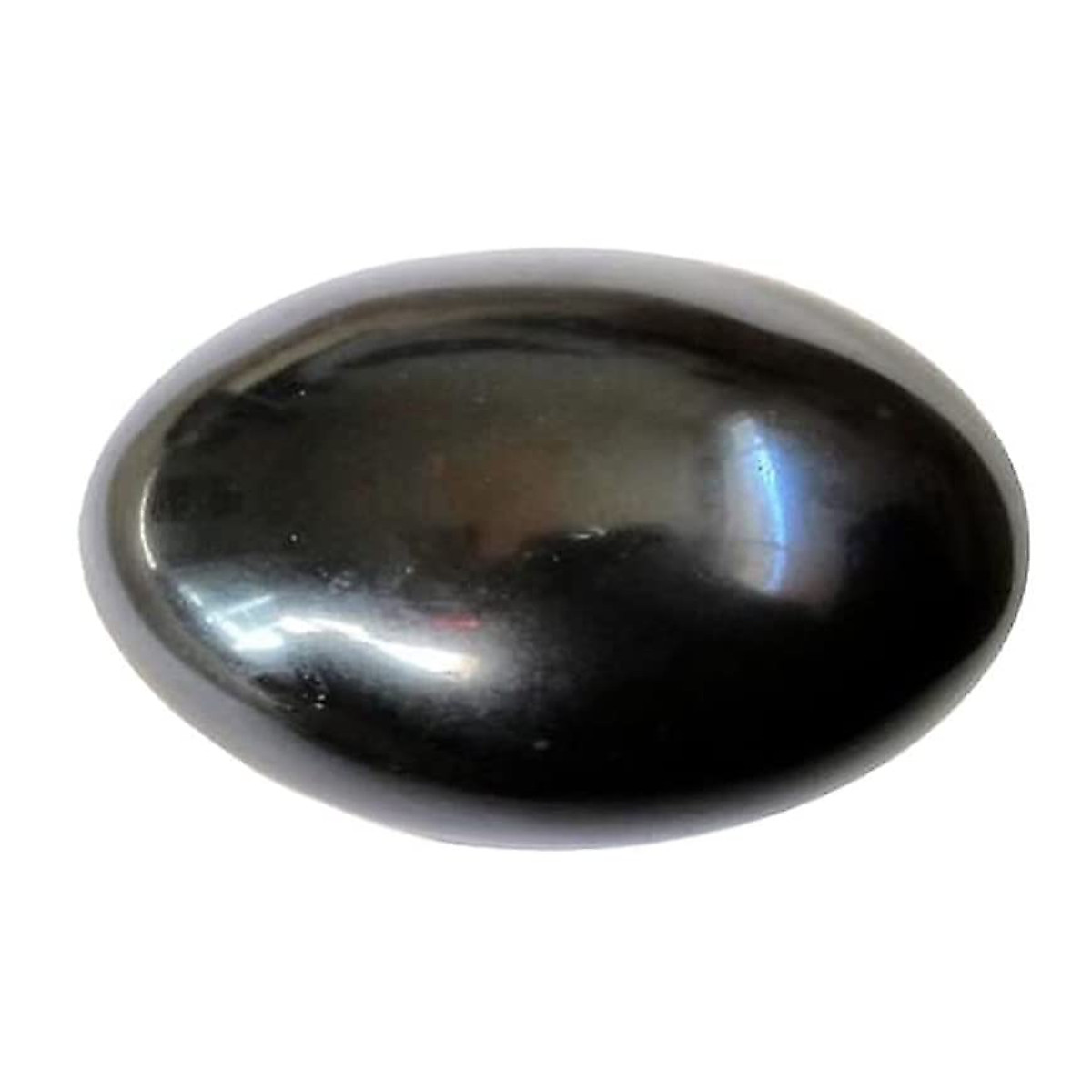 SynSpiritStore Original Shaligram/Shalagram Shila Stone (Approx. 2 Inch) for Lord Vishnu Pooja and Tulsi Pooja, Nepal Gandaki River Stone
