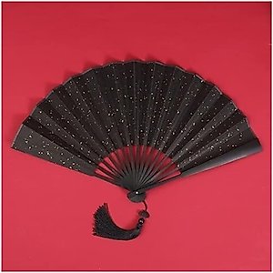 Chinese Fan Folding Hand Foldable Antique Folder Custom Fan, Chinese-styleFan For Women, Male Dominator Fan Paper Fan Hand Folding Fans Vintage style