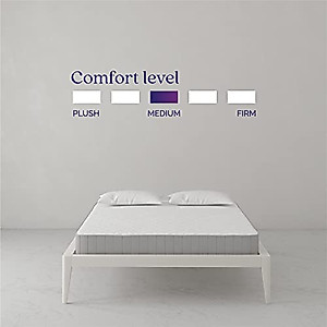 Signature Sleep Tranquility 6 Inch 2-Sided Reversible Bonnell Spring Coil Mattress, Full Size, GreenGuard Gold Certified, White