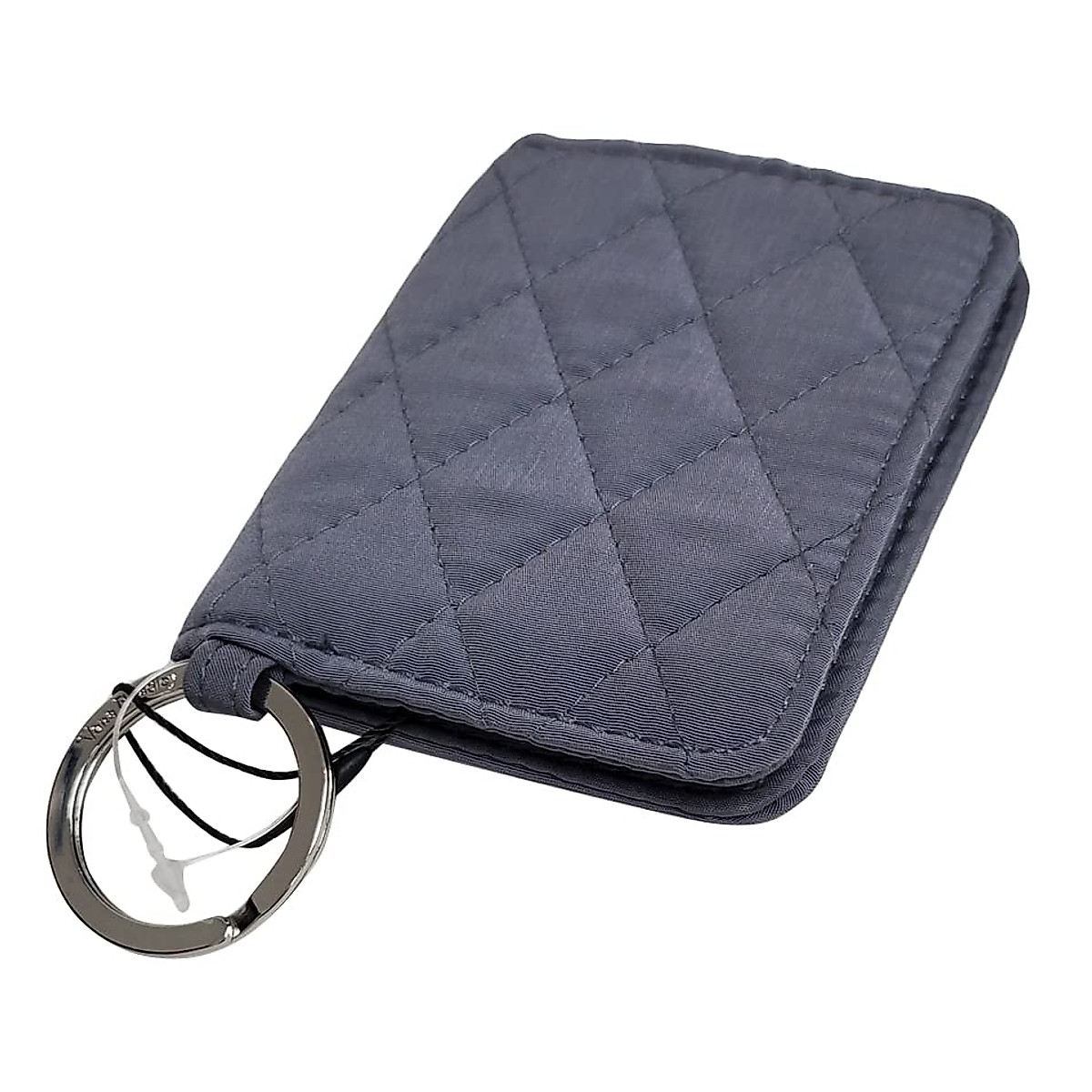 Vera Bradley Campus Double ID Wallet (Carbon Gray)