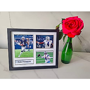 Dak Prescott Reprint Signed Photo Picture Poster Framed Display Decorations Fan Gifts Memorabilia Wall Art