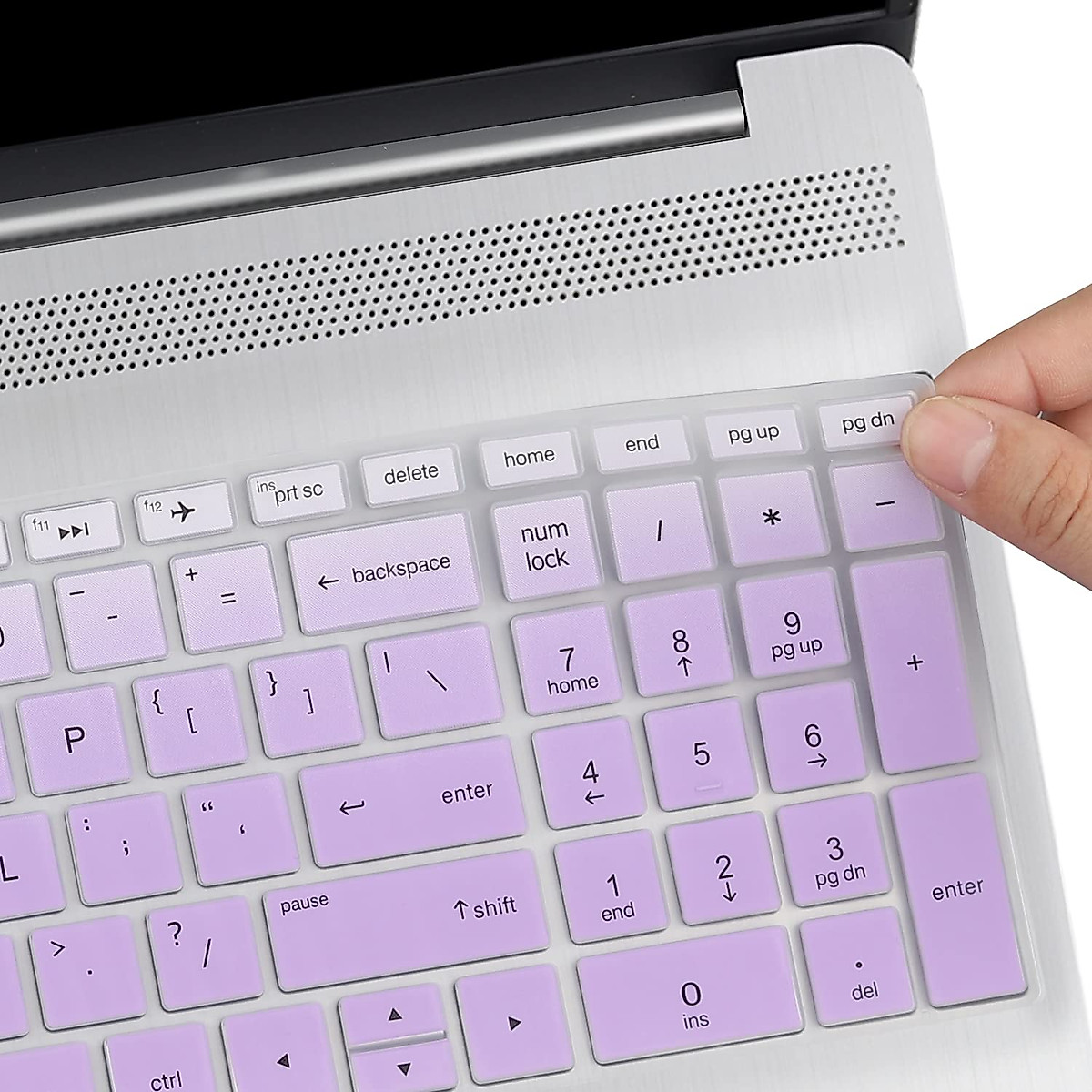 Keyboard Cover for 15.6 HP Laptop 15-ef 15-db/dy 15-ef2099nr 15-ef2127wm 15-ef2126wm 15-ef2013dx 15-ef2024nr 15-ef2501la 15-ef1001ds 15-ef2030tg 15-ef2747wm 15-ef0023dx 15-ef2025tg ef1300wm ef2033dx