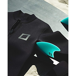 Surf Squared Mens Wetsuit Top Jacket 2mm or 3mm - Neoprene Long Sleeve for Warmth & Comfort- Surfing, Snorkeling, All Watersports - w/Extended Back Flap - 2X-Large - 3 MM