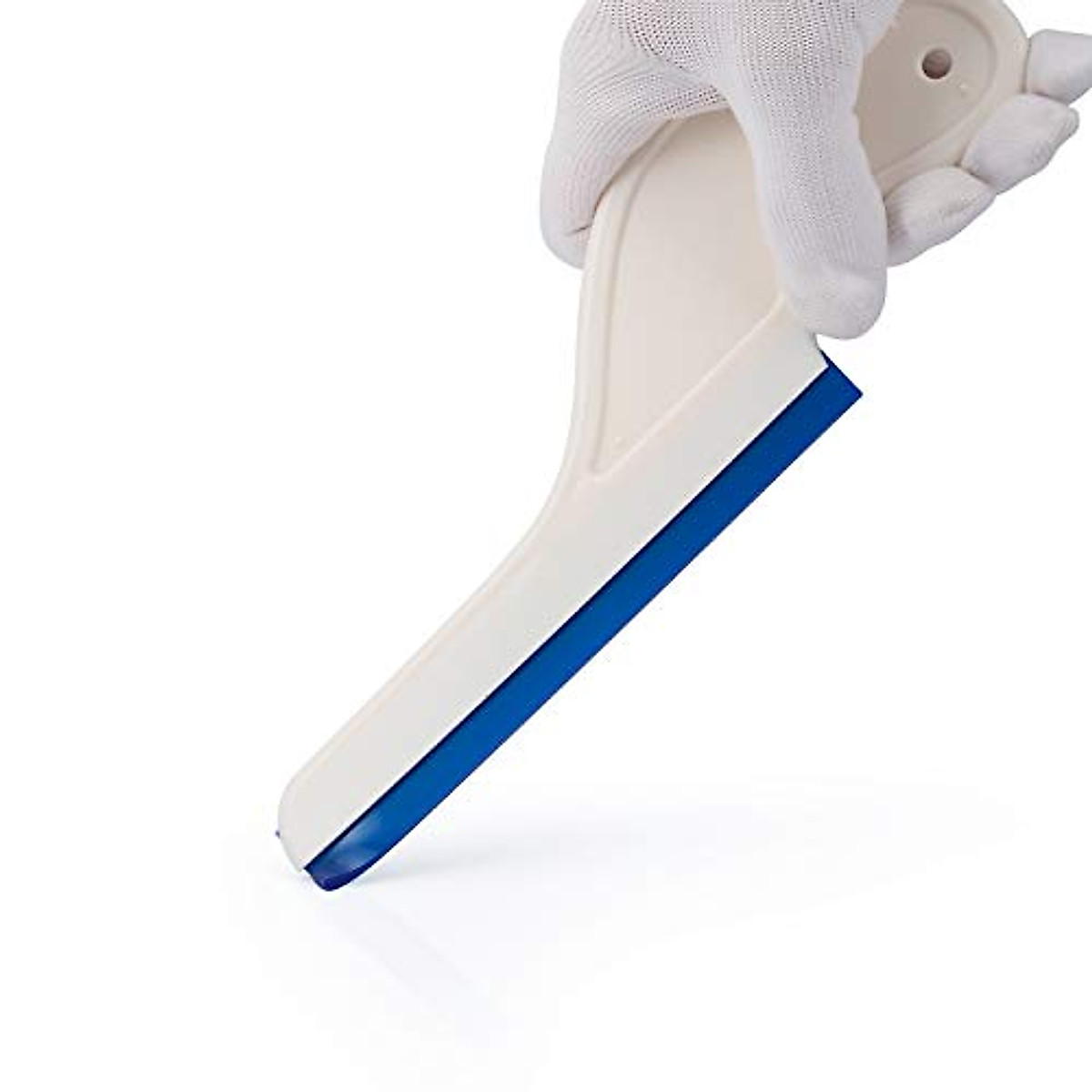 EHDIS Car Squeegee with Soft Silicone Water Blade Auto Vinyl Squeegee with Handle Car Vehicle Window Washing Cleaning-Pack of 1