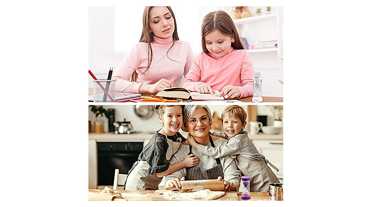 Buy EMDMAK Colorful Sand Timers - 6 Pack, Durable, Fun