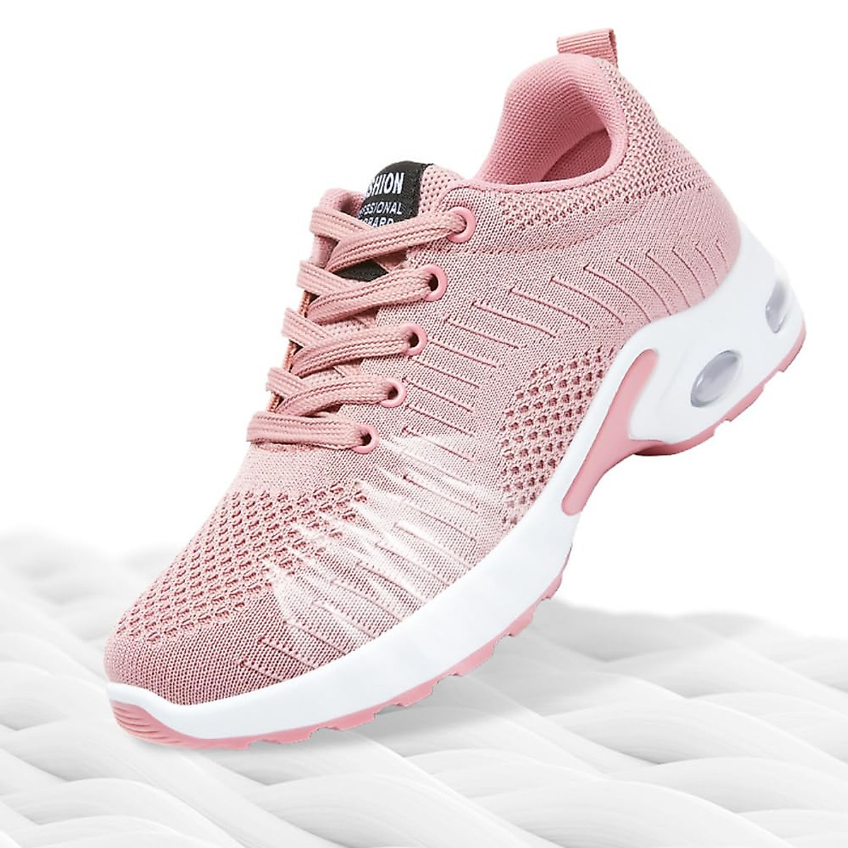 HiGropcore Women's Air Cushion Fashion Sneakers Lightweight Walking Shoes Low-Top Casual Comfortable Breathable Athletic Shoes