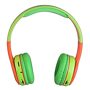 Contixo KB-2600 Kid Foldable Wireless Bluetooth Headphone Green
