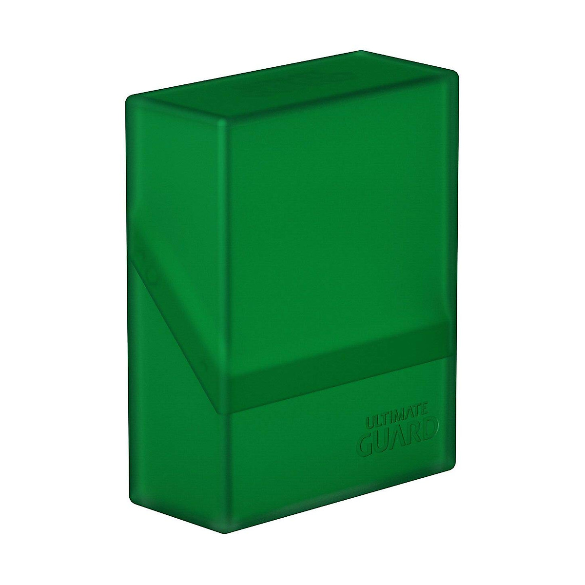 Ultimate Guard Boulder 40+, Deck Case for 40 Double-Sleeved TCG Cards, Emerald, Secure & Durable Storage for Trading Card Games, Soft-Touch Finish