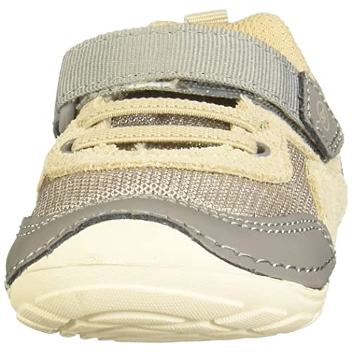 Stride Rite baby boys Soft Motion Rhett Athletic Sneaker, Tan, 5 Wide Toddler US