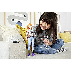 Barbie Career of The Year Music Producer Doll (12-in), Colorful Orange Hair, Trendy Tee, Jacket & Jeans Plus Sound Mixing Board, Computer & Headphone Accessories, Great Toy Gift
