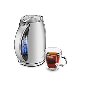 Cuisinart JK-17P1 Cordless-Electric-Kettle, 1.7-Liter, Stainless Steel
