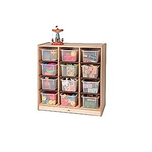 12 Cubby Storage Cabinet