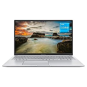 ASUS Vivobook Laptop, 17.3" FHD Display, 12th Gen Intel Core i3-1220P Processor (Beats i7-1195G7), Fingerprint Reader, SonicMaster Audio, Long Battery Life, Windows 11 (16GB RAM | 1TB PCIe SSD)