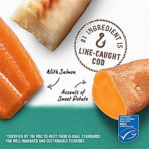 Purina Beyond Cod, Salmon and Sweet Potato Natural Ground Grain Free Wet Dog Food Pate - (12) 13 oz. Cans