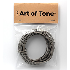 The Art Of Tone 12' Gavitt Braided Cloth-Covered Pre-Tinned Pushback 22 AWG Guitar Wire