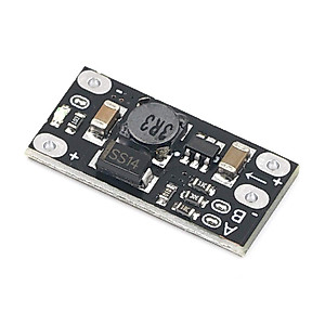 DAOKI 5PCS Mini DC-DC Boost Converter Module 3V 3.2V 3.3V 3.7V 5V 9V to 12V Step-Up Voltage Regulator Power Supply Module with 24AWG Cable