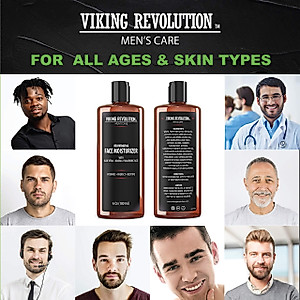 Viking Revolution - Natural Moisturizer Cream for Skincare, Anti Wrinkle & Anti Aging Facial Cream/Lotion, Mens Face Care