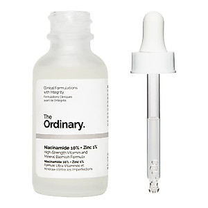 Niacinamide 10% + Zinc 1% Serum for Face - Pore Reducer + USA Skin Care (30ml)