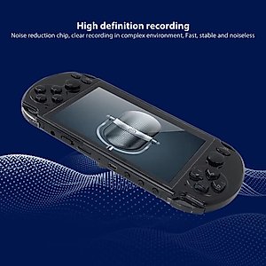 (Black) 5.1'' 8GB Retro Handheld Game Console Portable Video Game with Memory Built in 8GB, Support TF Card Expansion to 32GB