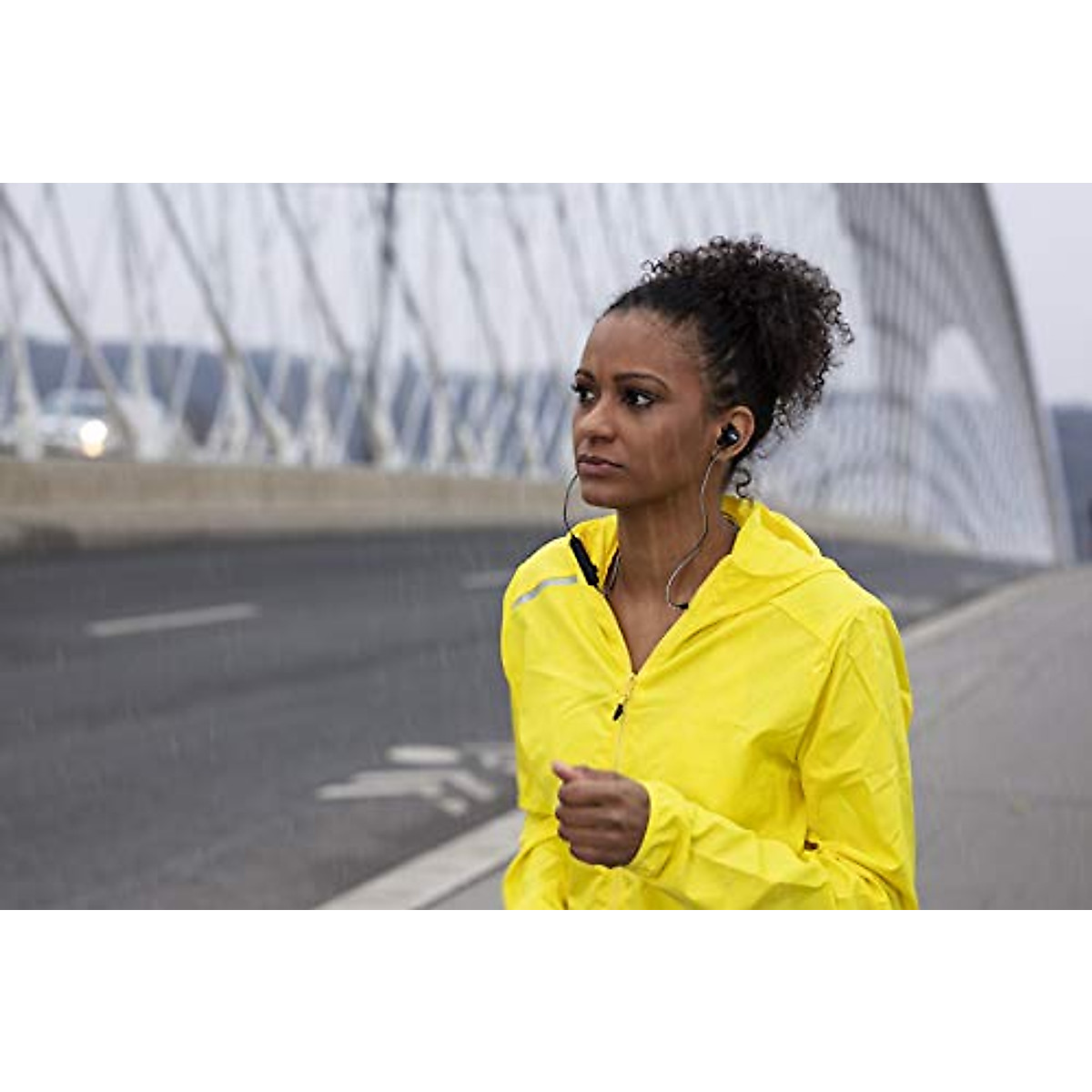 PHILIPS ActionFit SN503 Wireless Bluetooth Earphones with Heart Rate Monitoring and IPX5 (TASN503BK)