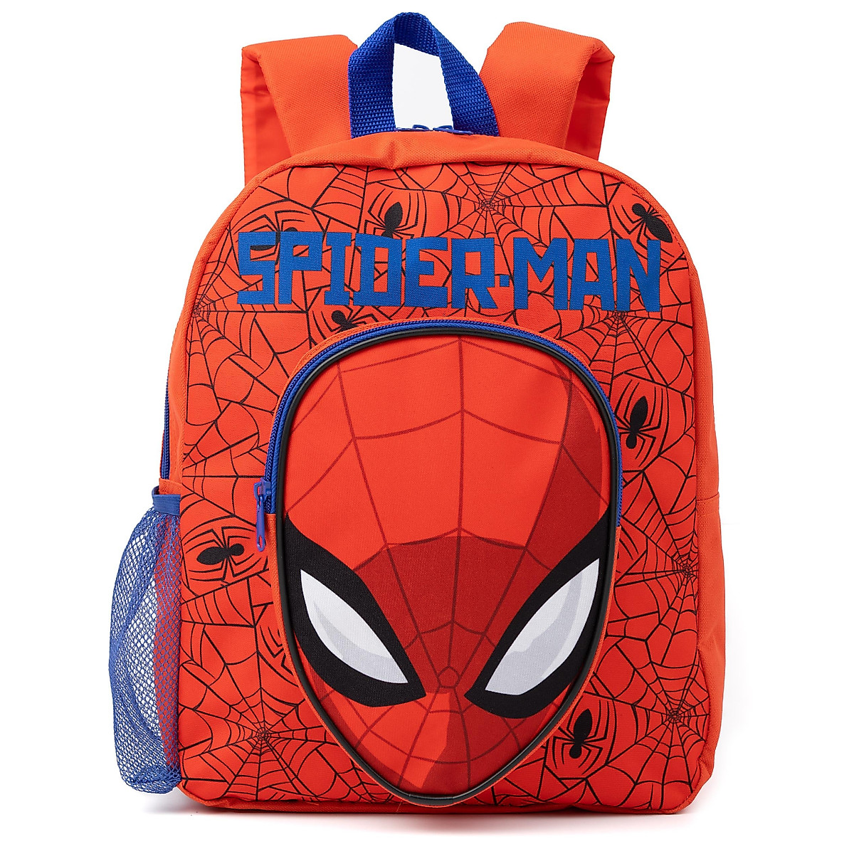 Marvel Spider-Man Boys Backpack | Kids Superhero School Bag Bundle | Rucksack, Lunch Bag, Pencil Case, Water Bottle 4 Pcs Set