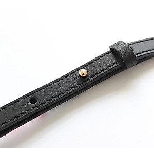 1 pair genuine leather straps replacement match to Palm Springs mini backpack