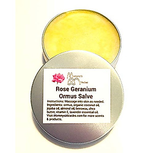 Rose Geranium Ormus (Monoatomic Gold Manna) Salve