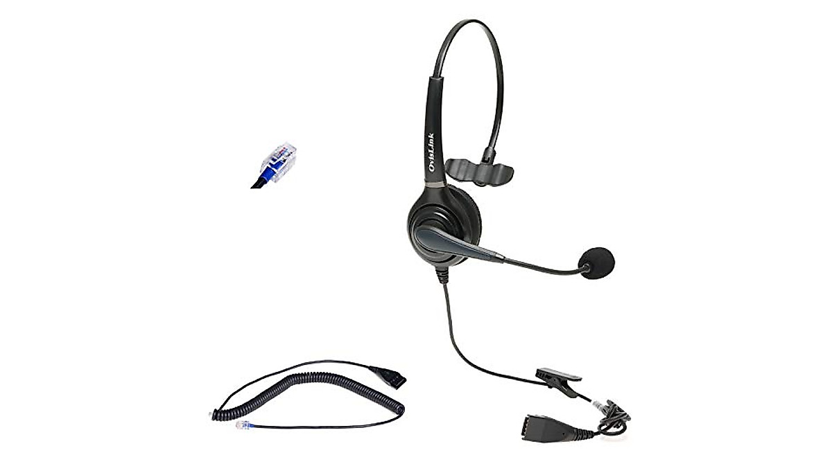 Polycom Phone Headset (VVX, CX, Soundpoint) | Noise Canceling