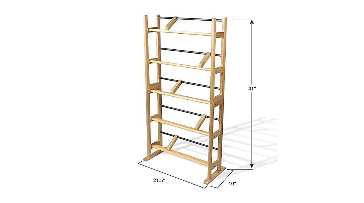 Atlantic Element Media Storage Rack - Stylish & Stable