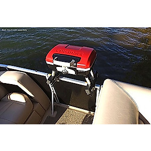 Cuisinart CGG-180T Portable, 17.6 x 18.6 x 11.8-Inch, Petit Gourmet Tabletop Gas Grill, Red