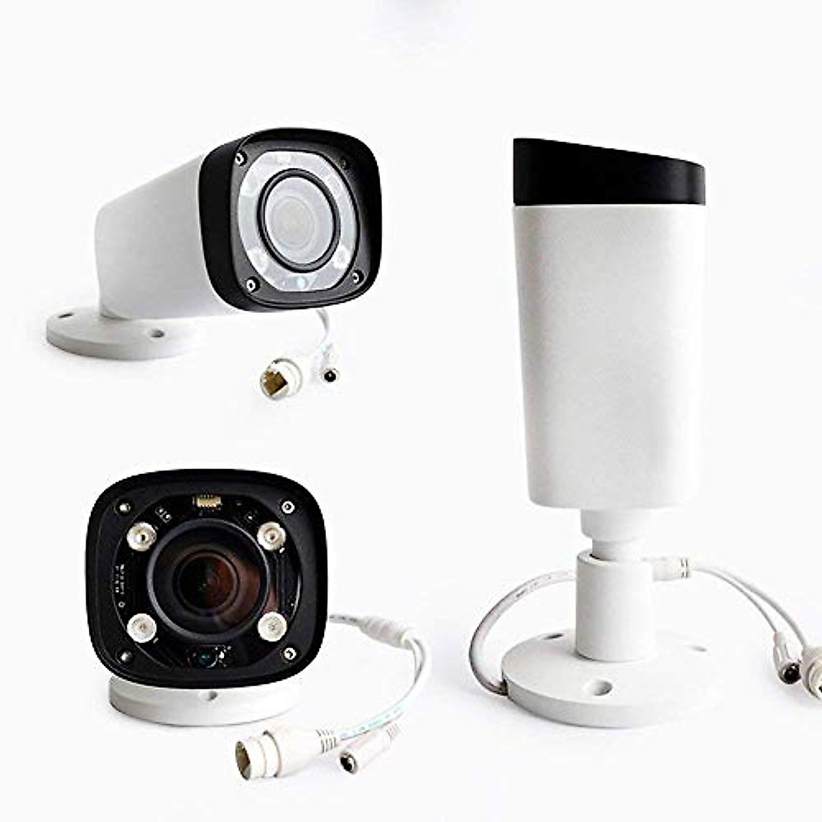 HITOSINO 4MP Bullet POE IP Camera Outdoor - F1.4 2.7~13.5mm 5X Optical Zoom Motorized Varifocal PoE Security Network Camera with EXIR 197ft Night Vision, Smart H.265+,120dB WDR,IP67