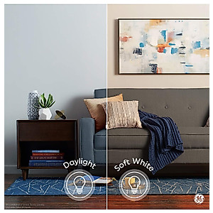 GE LED Light Bulbs, 60 Watt, Daylight, A19 (20 Pack)