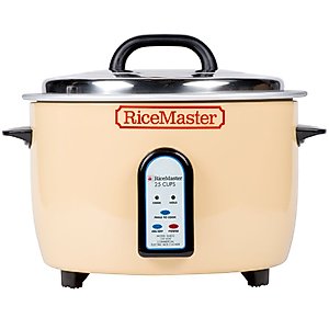 Town 56822 25 Cup Electric Rice Cooker/Warmer - 120V, 1700W - Restaurant Equipment by Rice Master