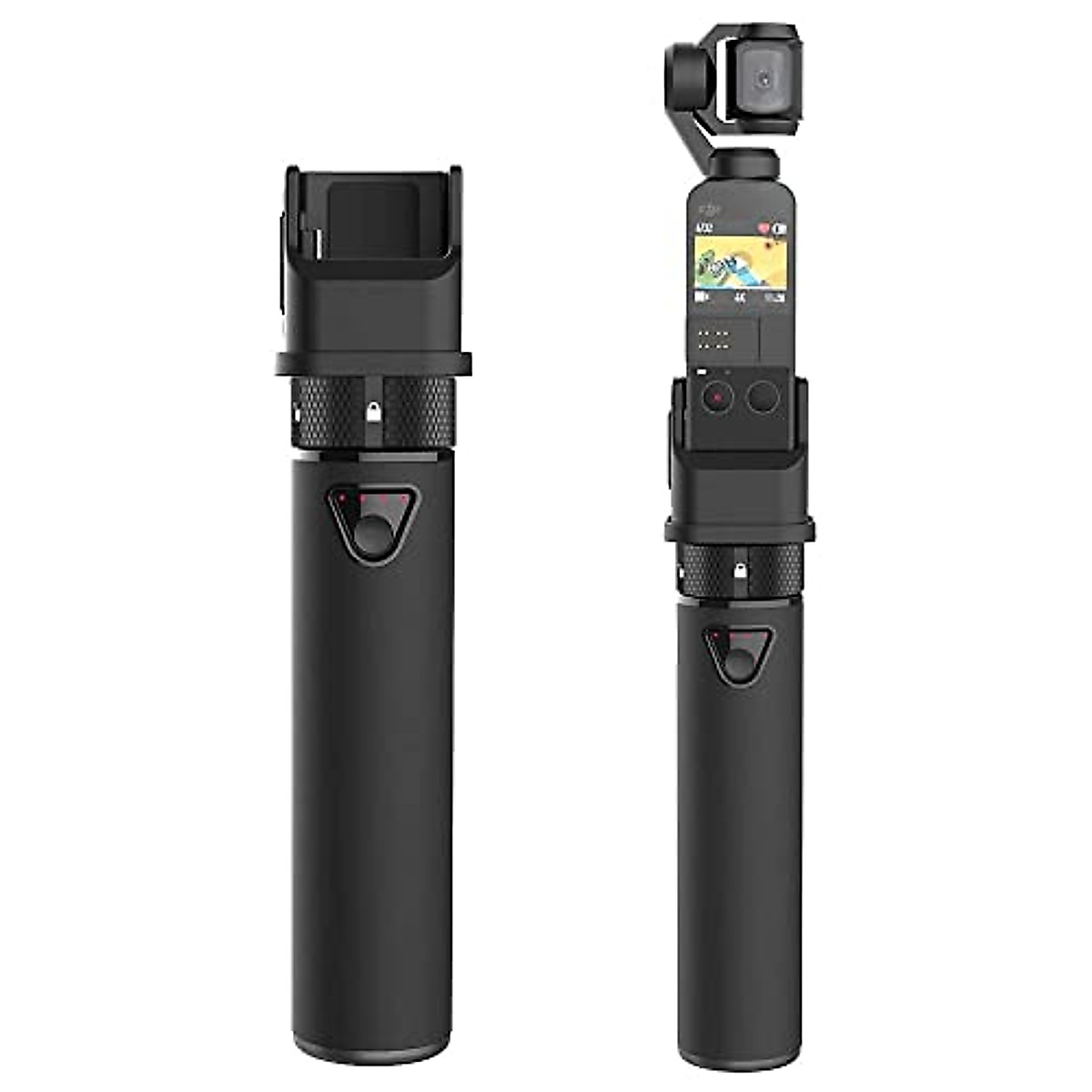 Smatree Portable Osmo Pocket 2 Battery Grip,Power Stick,5000mAh Extension Rod Power Bank Compatible with DJI Osmo Pocket 2 & DJI Osmo Pocket (Selfie Stick and External Battery Bank 2 in 1)
