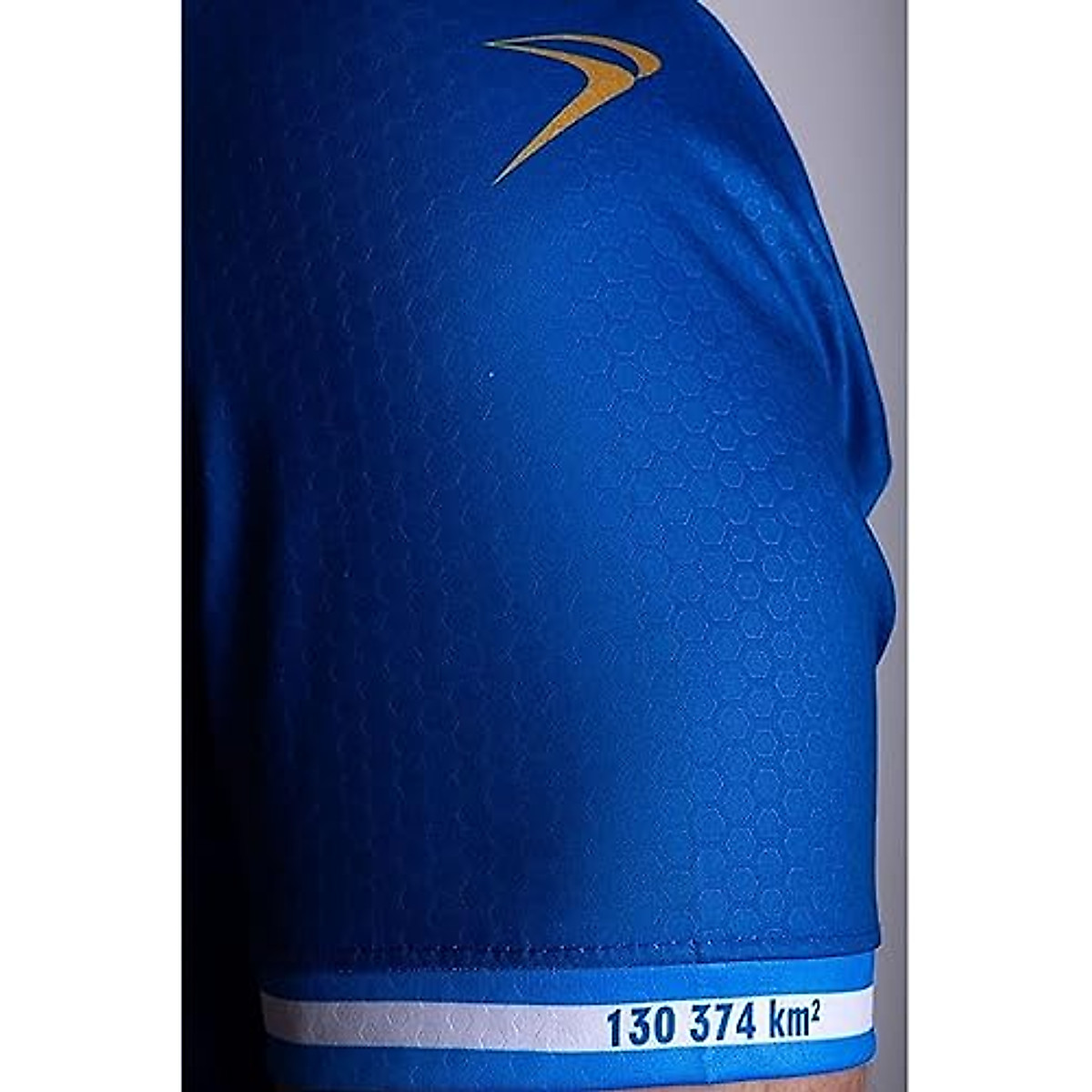 Nicaragua Men's Special Edition Gold Cup Soccer Jersey Uniform Blue (as1, Alpha, m, Regular, Regular)