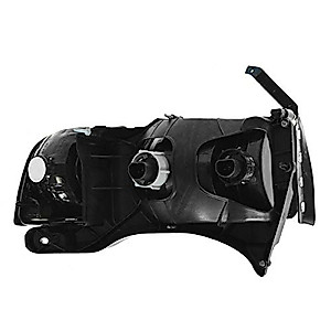 South Mud Bay Headlights Headlamps w/Corner Light Pair Set Compatible with Truck LHT03183