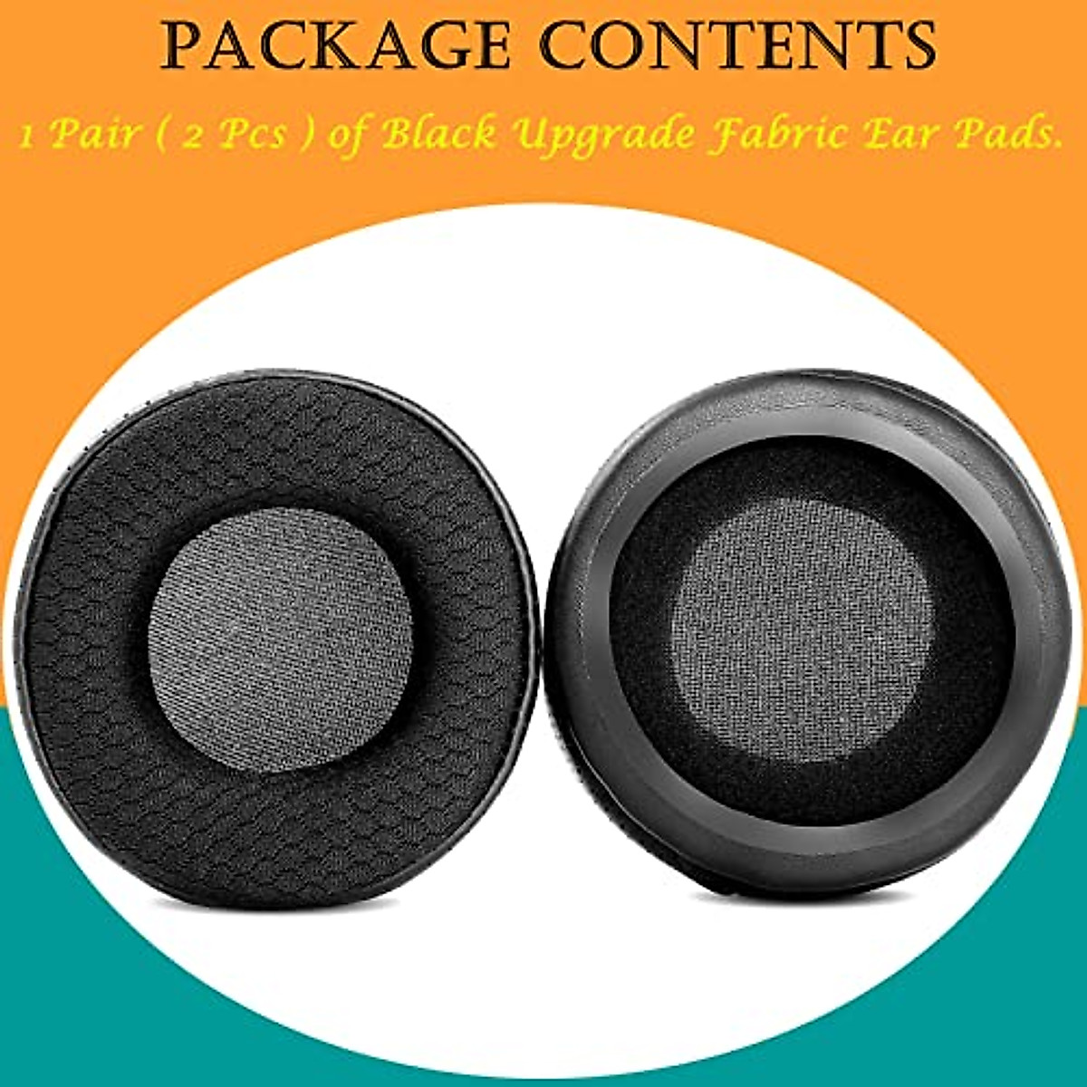 TaiZiChangQin XD-53 Upgrade Ear Pads Ear Cushions Replacement Compatible with Allen & Heath Xone XD2-53 XD-53 Headphone Fabric Earpads