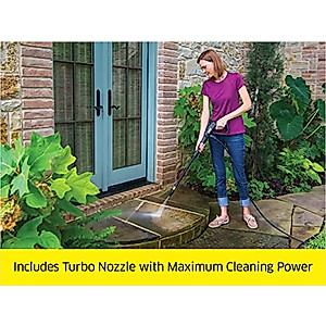 Karcher K1700 1700 PSI 1.2 GPM TruPressure Electric Pressure Washer - 2125 Max PSI Power Washer with 3 Nozzles for Cleaning Cars, Siding, Driveways, Fencing, & More