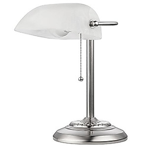 Globe Electric 12711 LED 11 Inch Lamp with Pull Chain